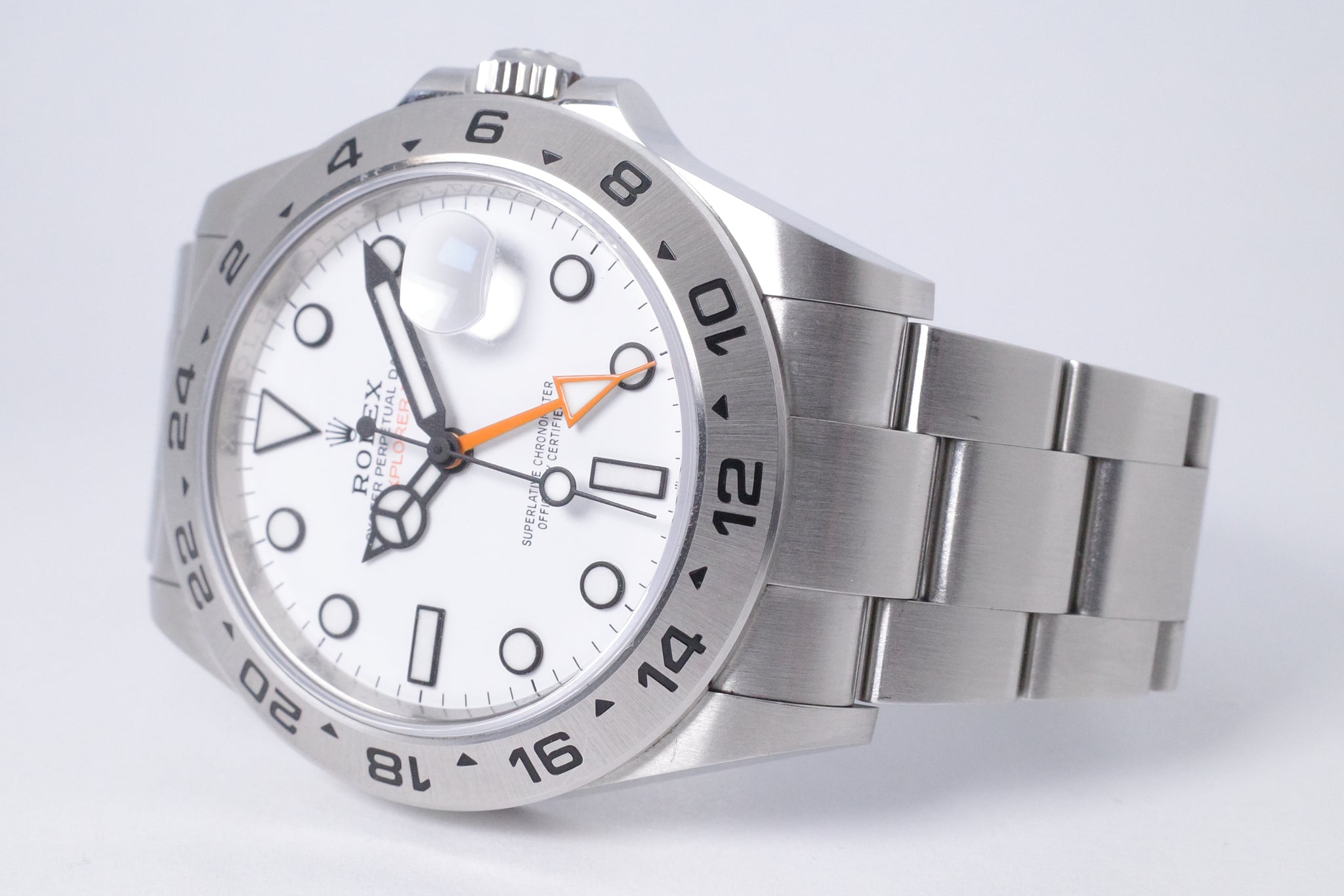ROLEX 2024 42mm EXPLOER II POLAR WHITE DIAL 226570 BOX & PAPERS $11,50 ...