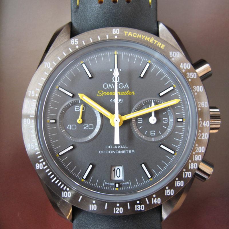 OMEGA CERAMIC GREY SIDE OF THE MOON SPEEDMASTER FOR PORSCHE CLUB OF AM ...