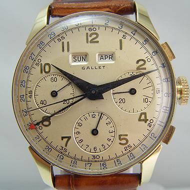 GALLET TRIPLE CALENDAR CHRONOGRAPH – Honolulu Time